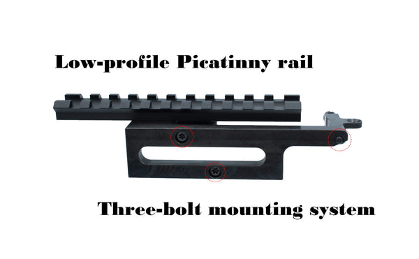 Lee-Enfield Scope Mount Steel Mounting Base Low Profile No Drill Rock ...