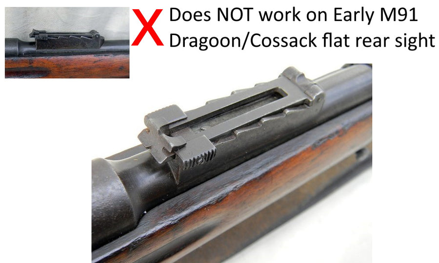 Mosin Nagant M91 LER Scope Mount Low-Profile – BadAce Tactical