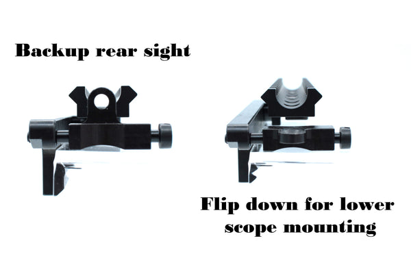 Lee-Enfield Scope Mount Steel Mounting Base Low Profile No Drill Rock ...